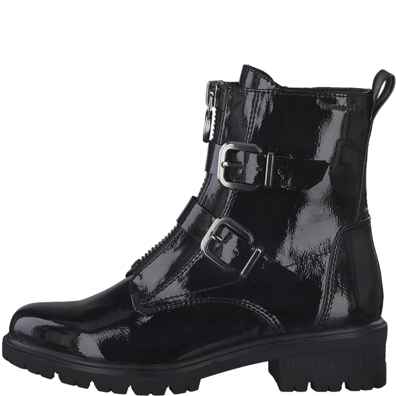Bottine vernie Tamaris 25414 black patent