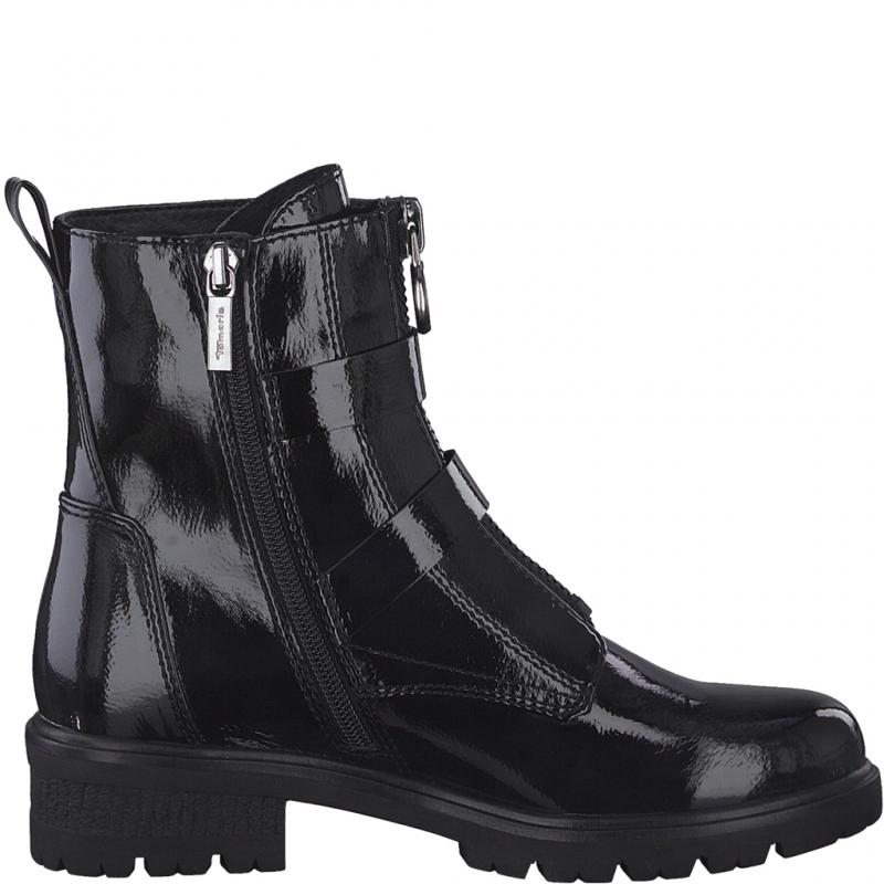 Bottine vernie Tamaris 25414 black patent