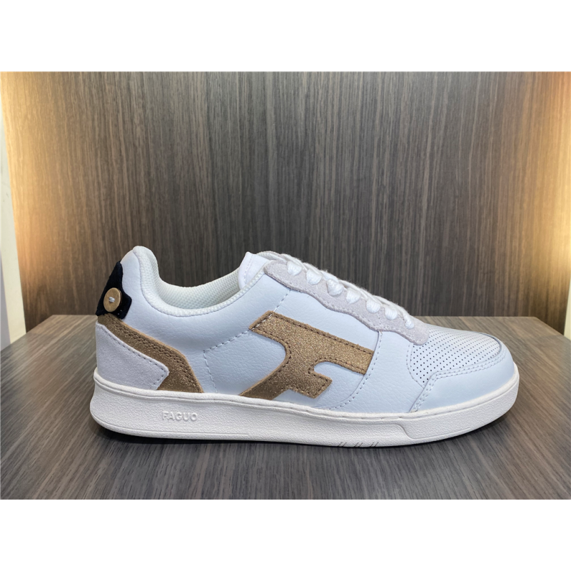 Sneakers femmes FAGUO Hazel white