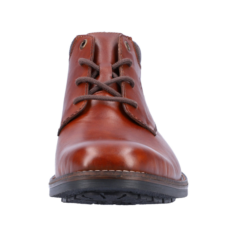 Bottines cuir Rieker B1301-24 cognac