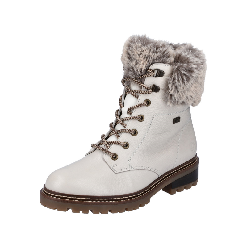Bottines fourrées Remonte D0B74-80 kreide/murmet