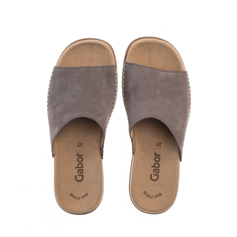 Mules femmes GABOR 03.705 fumo