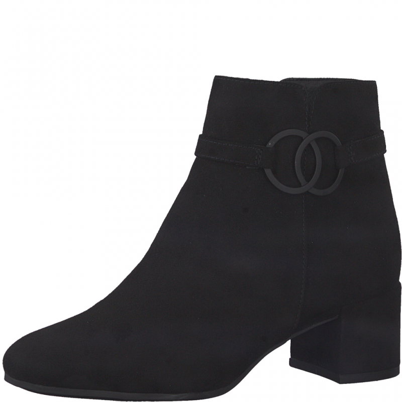 Bottine textile 25374-29 black